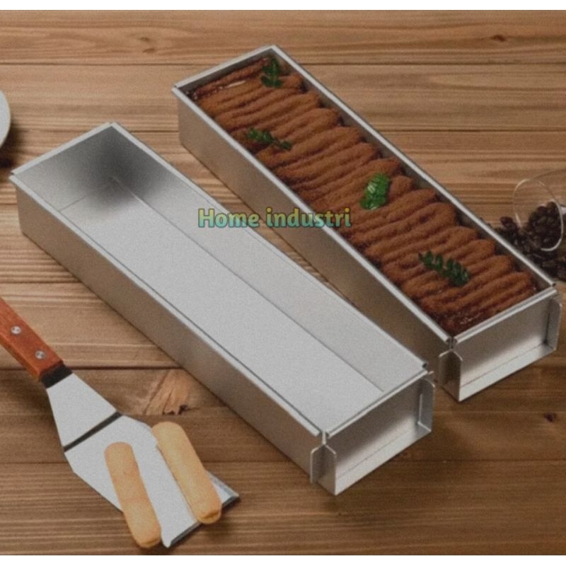 Jual 1set Loyang Tiramisu Sodok + Spatula / Loyang tiramisu sodok ...