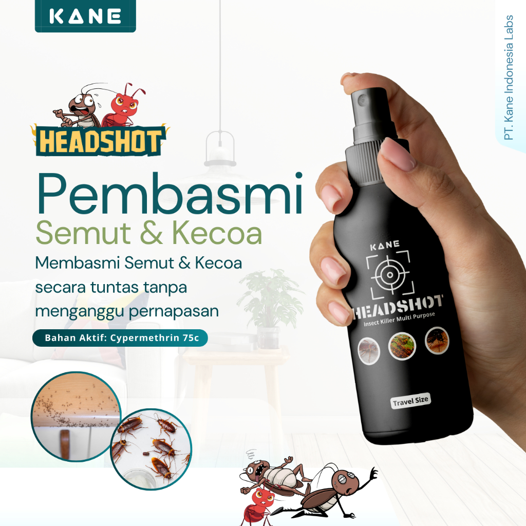 Jual Headshot Obat Anti Semut Spray Penghilang Semut dan Kecoa Racun ...