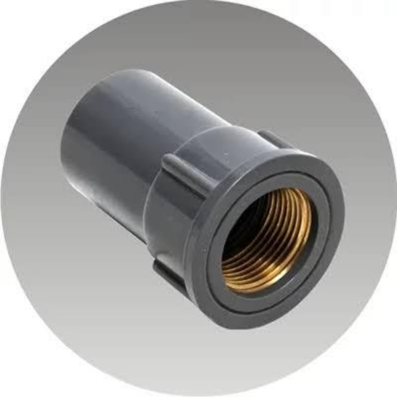 Jual RUCIKA Sock Drat Dalam SDD PVC 1/2"Buka › AW / Faucet Socket+Metal ...