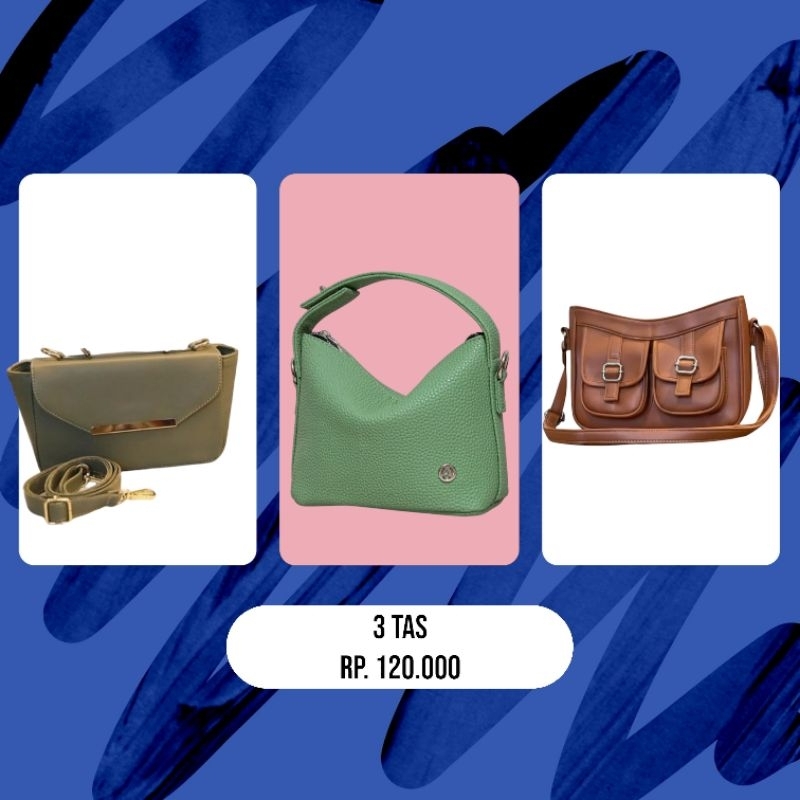 Jual Tas paket lebih murah dapat 3 tas | Shopee Indonesia