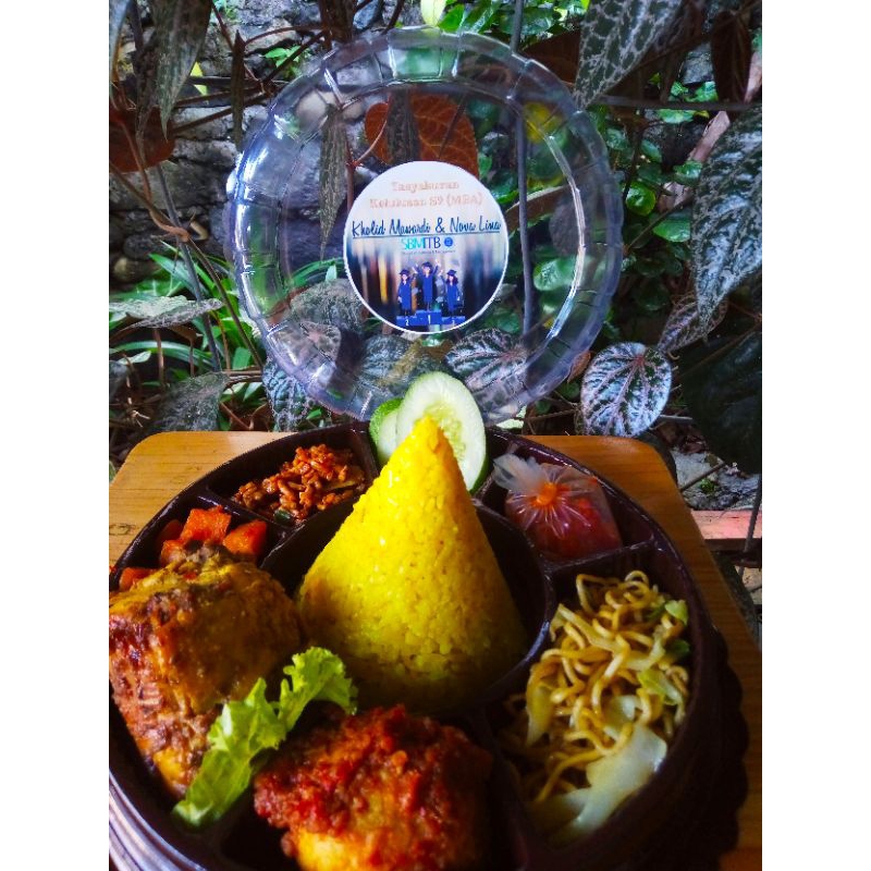 Jual Tumini, tumpeng mini ulang tahun, mika sekat 8 menu lengkap ...