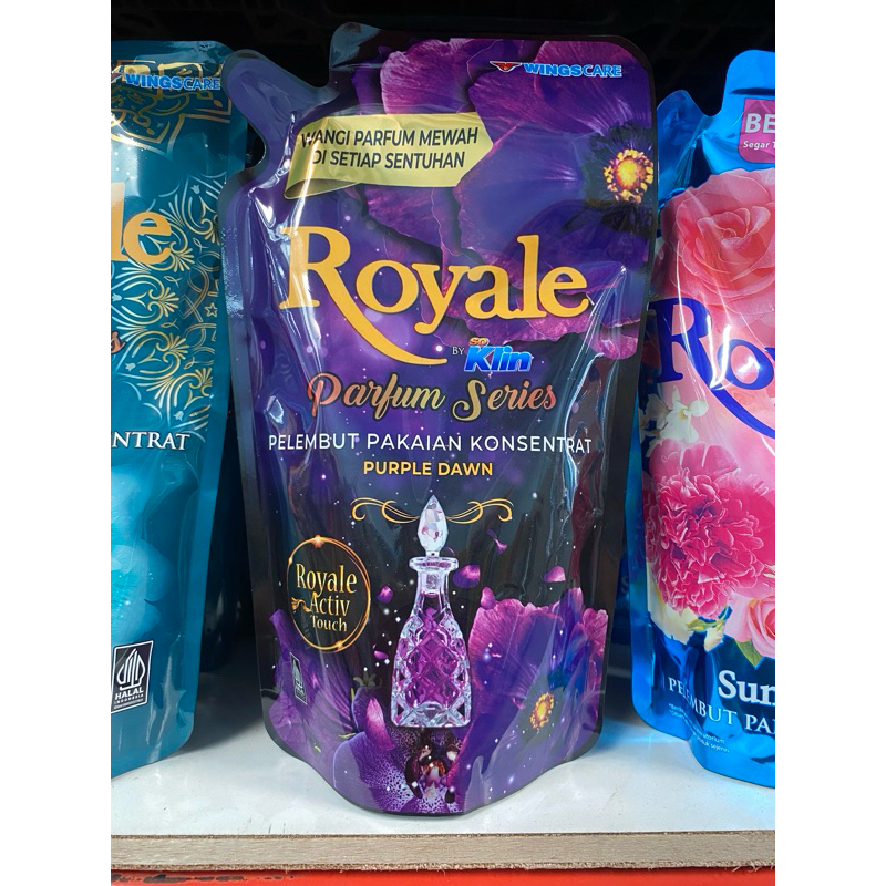Jual Royale Soklin Soft Purple Dawn Pouch 800Ml (PCS) | Shopee Indonesia