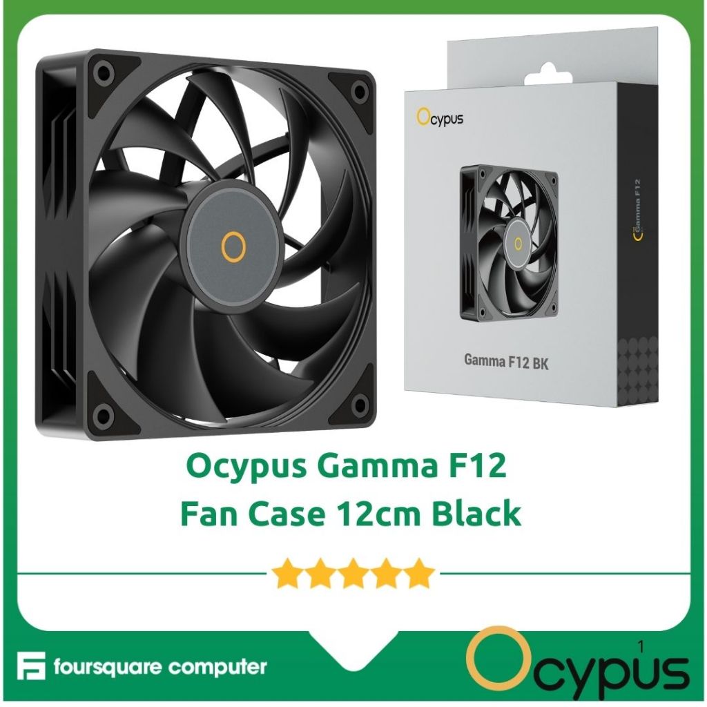 Jual Ocypus Gamma F12 BK Fan Case 12cm Black Hitam | Shopee Indonesia