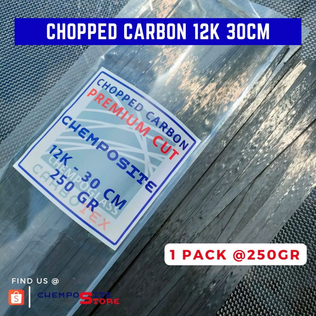Jual carbon forged 30cm 250gr - Serat Karbon Carbon Fiber 12K - Benang ...