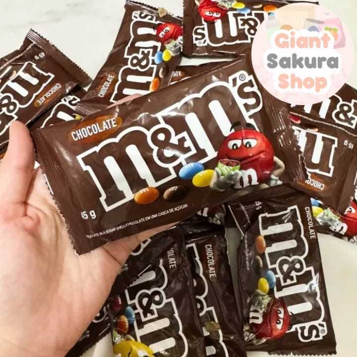 Jual M&M Chocolate Candies Single Size / coklat m&m / chocolate / cemilan impor | Shopee Indonesia