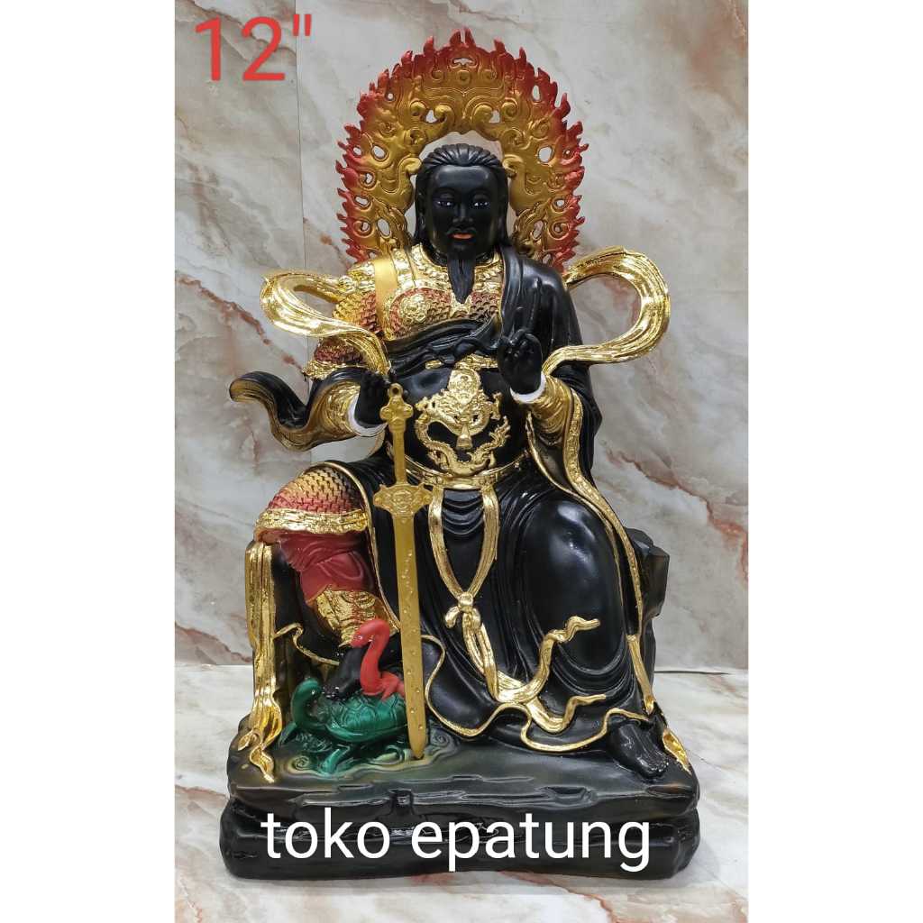 Jual patung dewa hian tian shang ti / siong te kong / Xuan Tian Shang ...