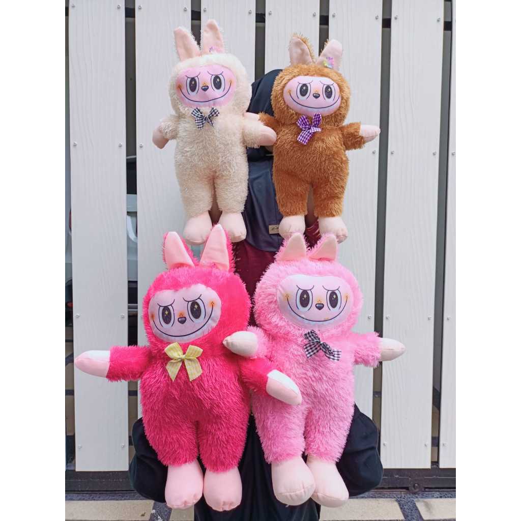 Jual (COD) BONEKA LABUBU BESAR JUMBO ORIGINAL 45cm | Shopee Indonesia
