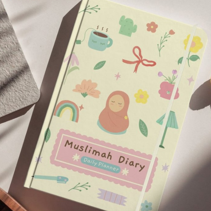 Jual FREE PULPEN Buku Muslimah Diary Planner A5 Buku Jurnal Aesthetic ...