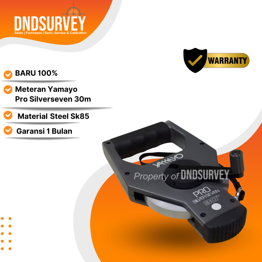 Jual Meteran Roll Yamayo Silver Seven 30 Meter - 50 Meter steel plat ...