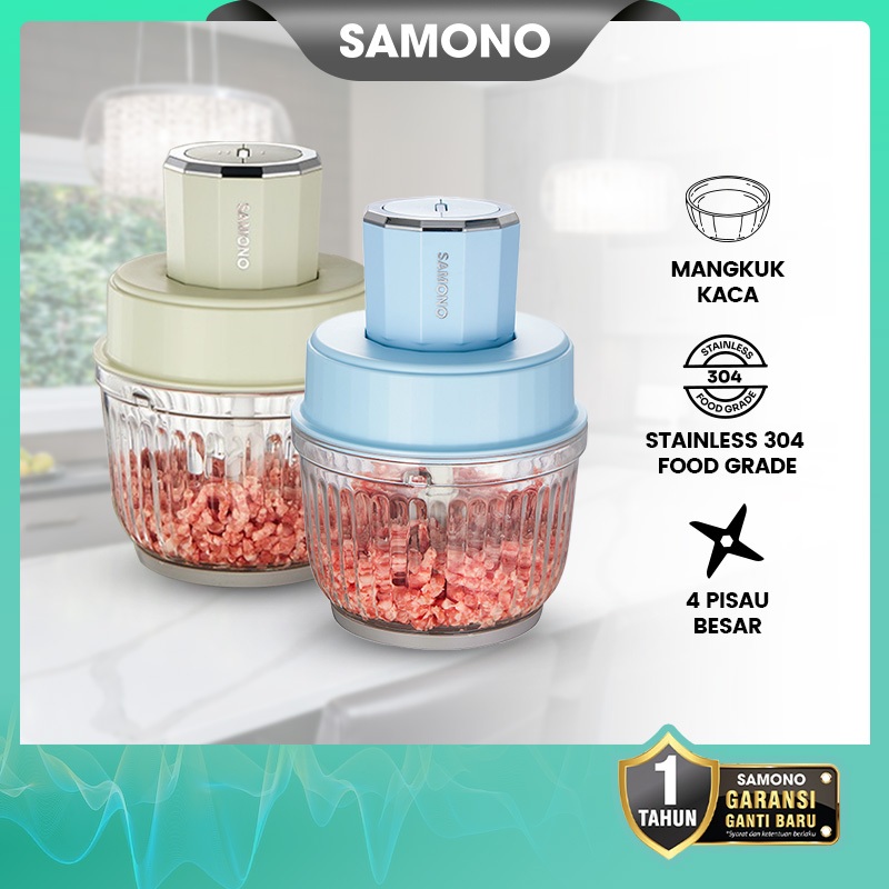 Jual SAMONO Food Chopper Multifungsi Food Processor 2.5 Liter Daya Kuat ...