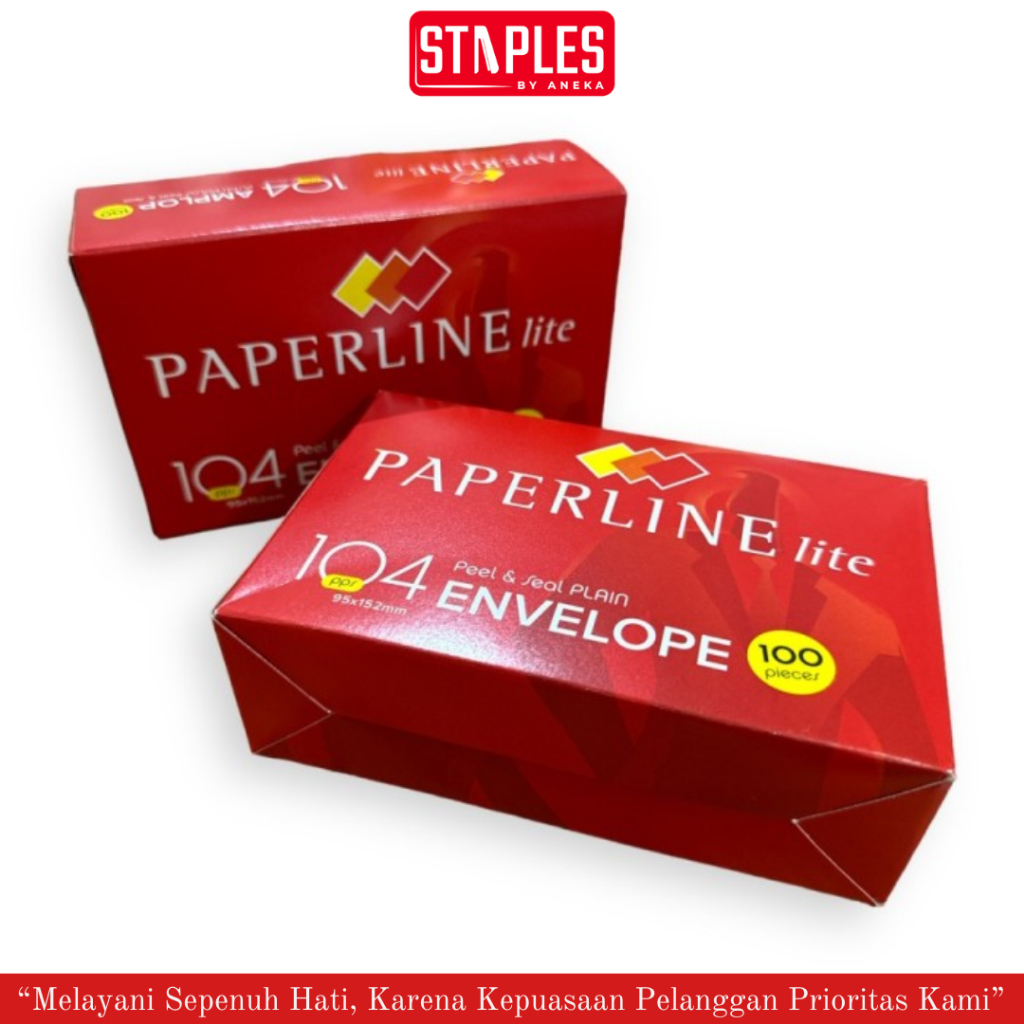 Jual Amplop Putih Murah / Amplop Putih 104 Paperline Lite / Amplop ...