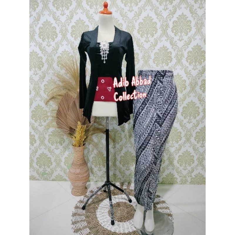 Jual SET KEBAYA BLUDRU KUTU PENDEK (KEBAYA+ANGKIN+ROK) | Shopee Indonesia