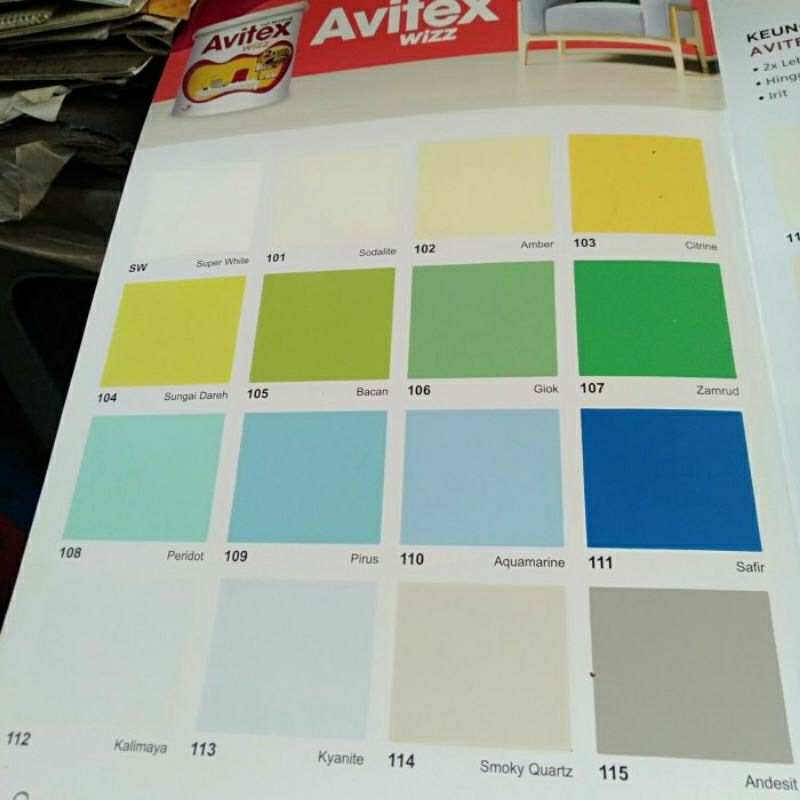 Jual Avitex SW Super White 5Kg (Via Grab Gojek) | Shopee Indonesia