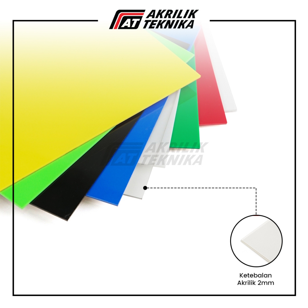 Jual Lembaran Akrilik A6 2mm / Acrylic Sheet Clear / Akrilik Warna ...