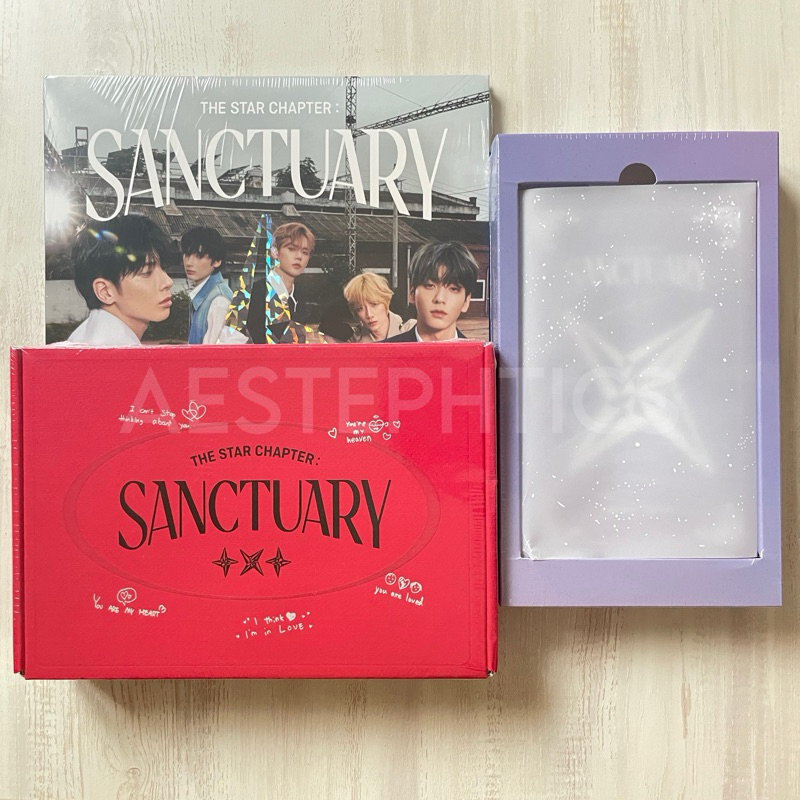 Jual ‼️SALE‼️ TOMORROW X TOGETHER TXT Sanctuary Album Sealed | Shopee ...