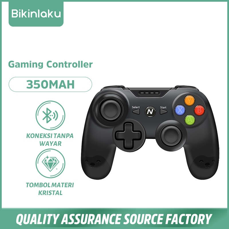 Jual Bikinlaku Gamepad Bluetooth Android X3 Wireless Joystick Controller Windows/PC/PS3/PS4 ...