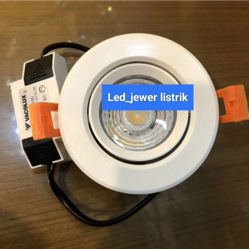 Jual Lampu Downlight LED COB 7 Watt Ceiling Spotlight Inbow VACOLUX VL-1718 | Shopee Indonesia