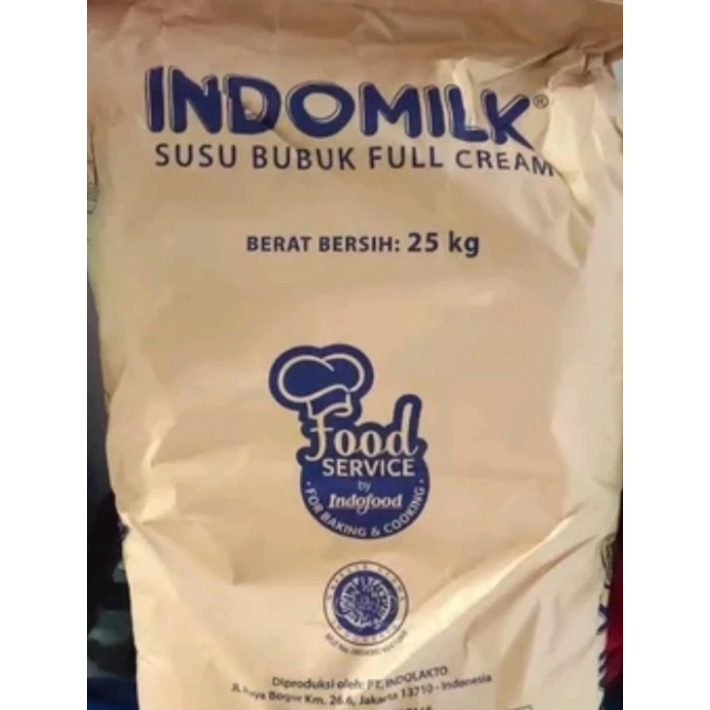 Jual SUSU BUBUK INDOMILK FULL CREAM REGULAR 25 KG | Shopee Indonesia