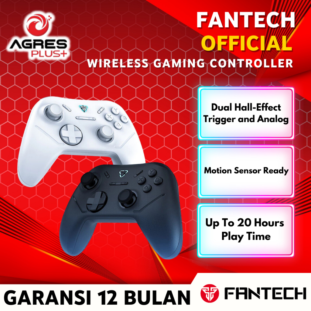 Jual FANTECH WIRELESS GAMING CONTROLLER GAMEPAD SHOOTER III WGP13S ...