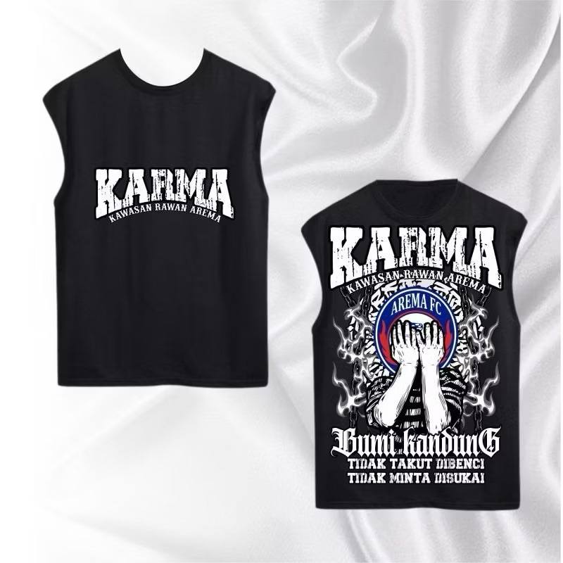 Jual Singlet Karma Kawasan Arema Fc Kaos Singlet Sablon Dtf | Shopee Indonesia