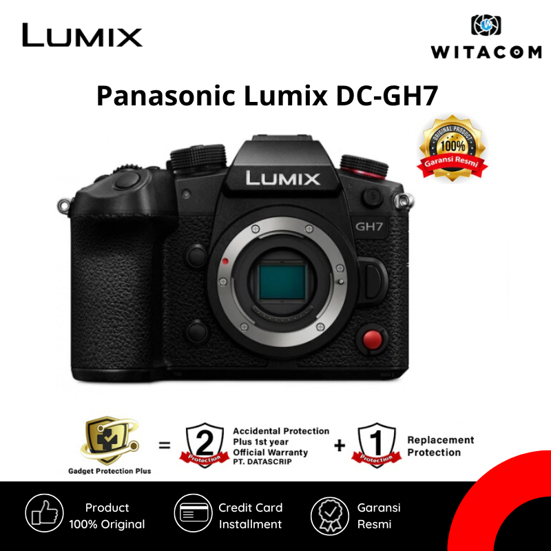 Jual Panasonic Lumix DC-GH7 / GH7 / GH 7 Body Only - Garansi Resmi | Shopee Indonesia