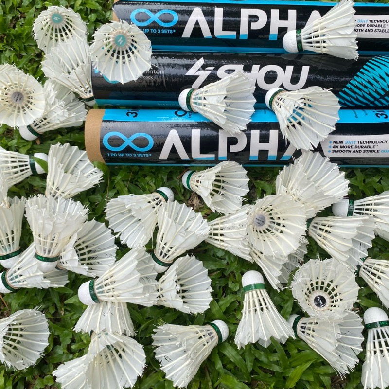 Jual shuttlecock bekas 3in1 merk campur ( harga 1 slop = 12 pcs ...