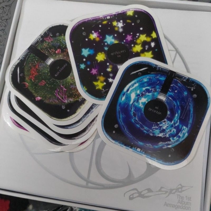 Jual Stiker Official AESPA CDP Armageddon | Shopee Indonesia