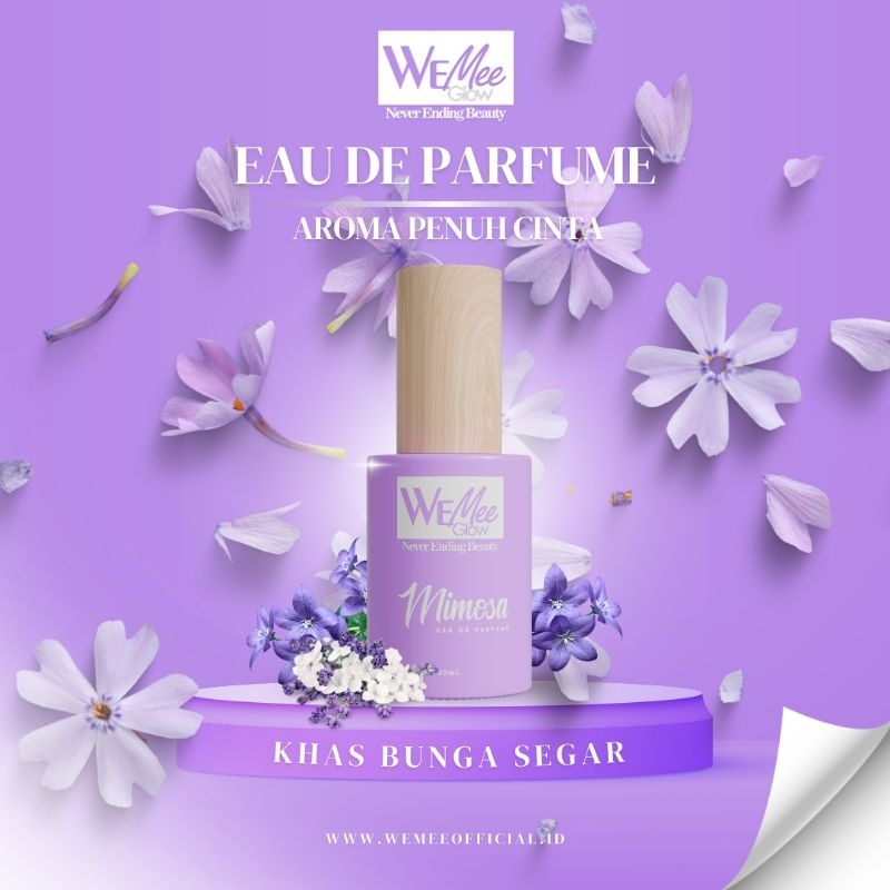 Jual WeMee Eau De Parfum Mimosa dengan aroma khas bunga menciptakan ...