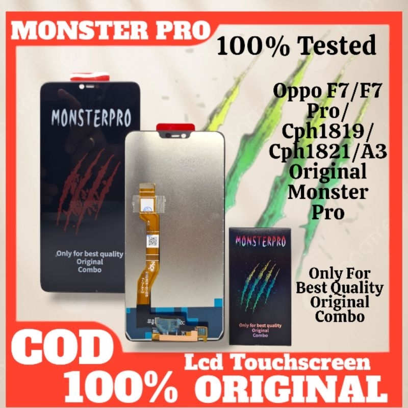 Jual LCD TOUCHSCREEN OP F7/F7 PRO CPH1819/CPH1821/A3 ORIGINAL | Shopee ...