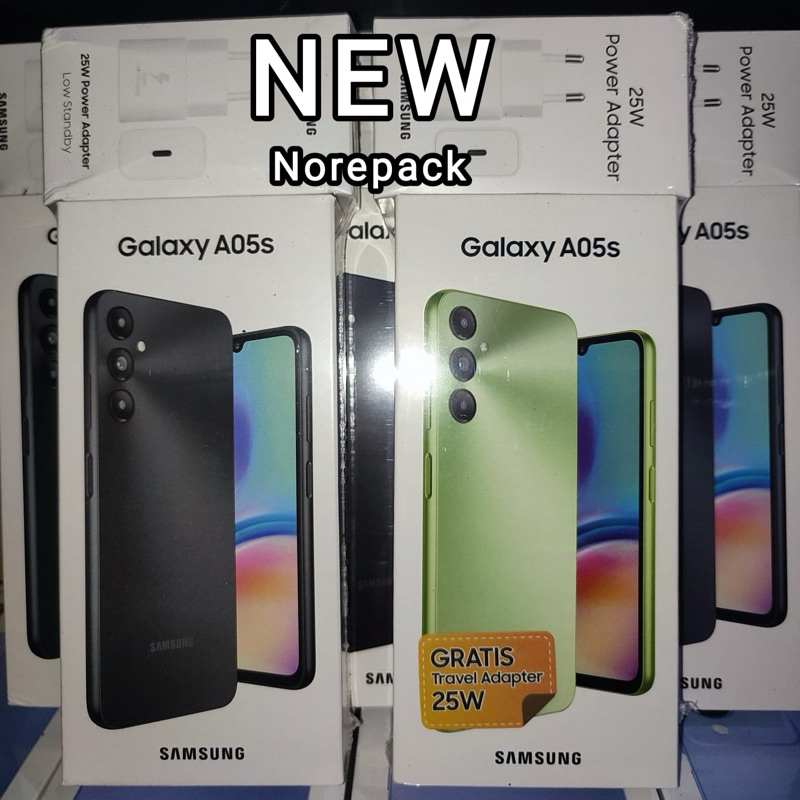 Jual Samsung Galaxy A05S 6/128 NEW norepack | Shopee Indonesia