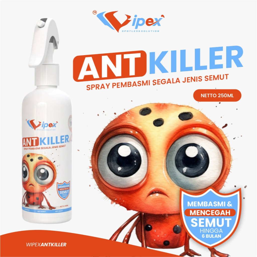Jual WIPEX ANT KILLER SPRAY ANTI SEMUT PEMBASMI SEMUT AMPUH / SEMPROTAN ...