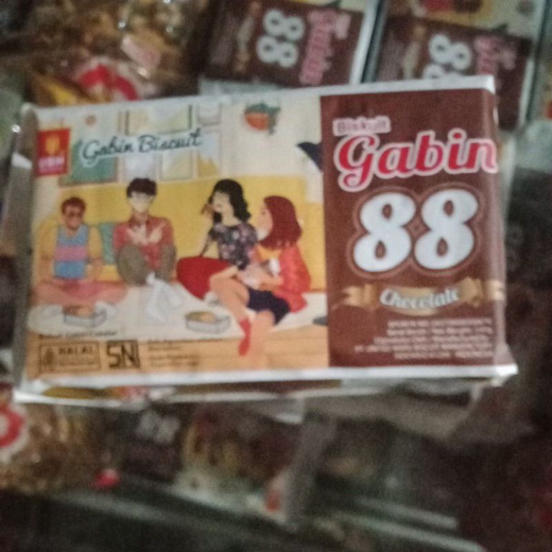 Jual BISKUIT GABIN 88 RASA CHOCOLATE 140gr | Shopee Indonesia