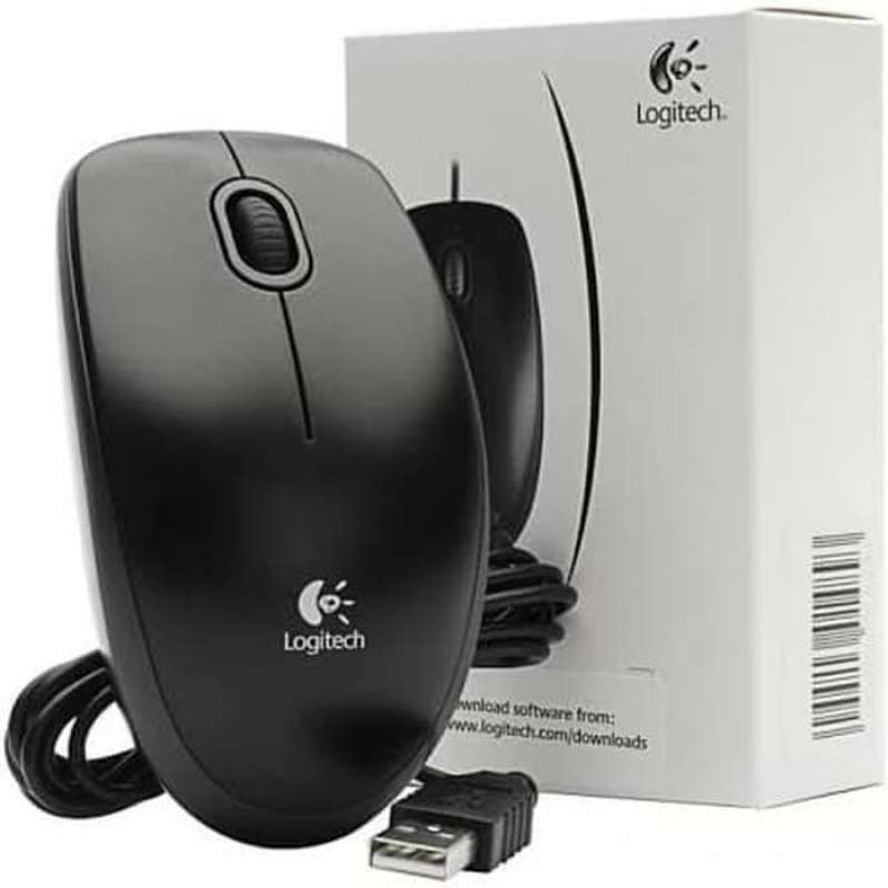 Jual Logitech B100 Black Mouse | Shopee Indonesia