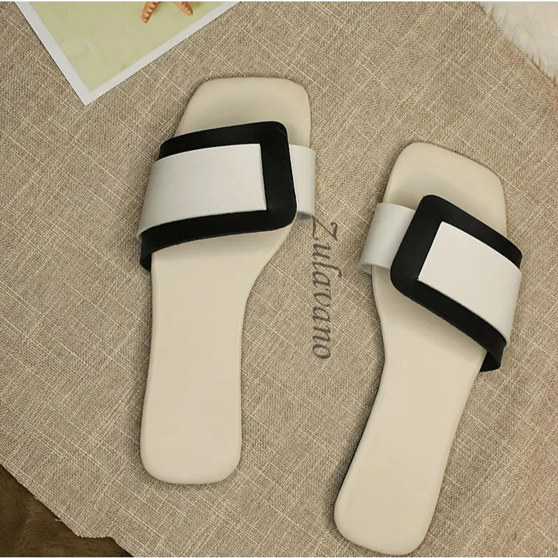 Jual ALLAZTA sandal teplek terbaru sandal selop slip on kekinian ...