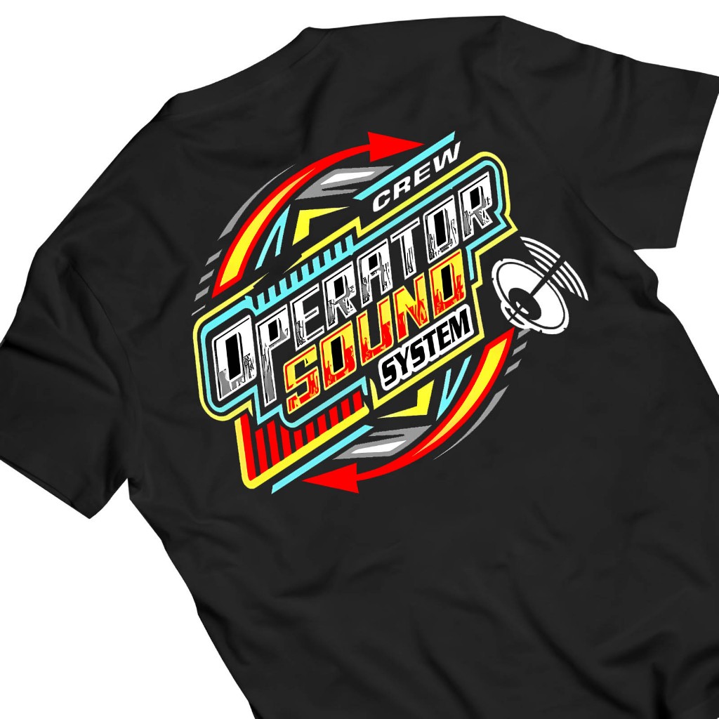 Jual KAOS PRIA CREW OPERATOR SOUND SYSTEM | SIMPLE, DINAMIS, DAN ...