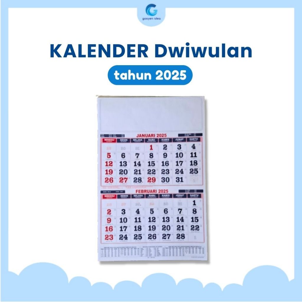 Jual Kalender Dwiwulan Tahun 2025 | Shopee Indonesia