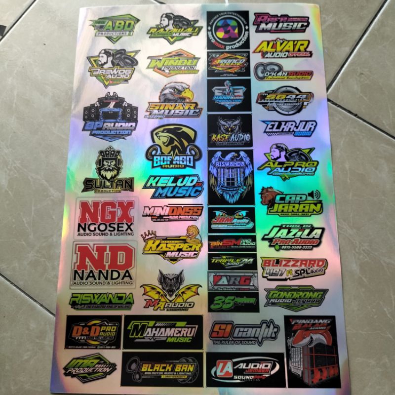 Jual STIKER SOUND | STIKER AUDIO | STIKER SOUND SYSTEM | STIKER VYNIL ...