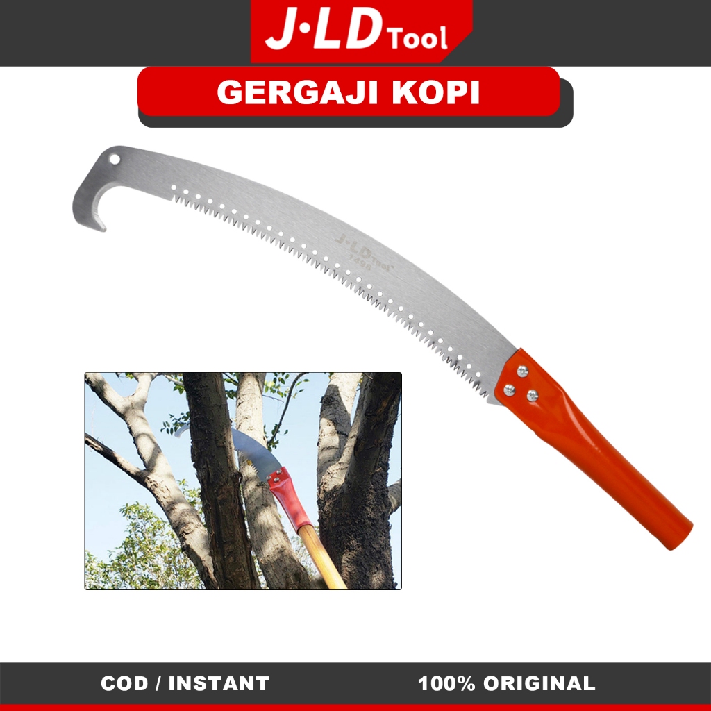 Jual JLD Gergaji Kopi Lengkung 14inch Gagang Besi Gergaji Dahan Adjustable Telescopic Alat ...