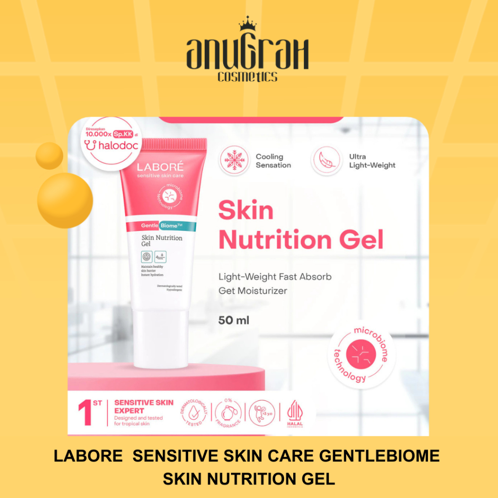 Jual LABORE SENSITIVE SKIN CARE GENTLEBIOME SKIN NUTRITION GEL 50 ML ...