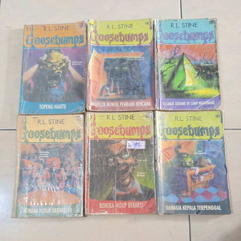 Jual Goosebumps by R L Stine | Shopee Indonesia