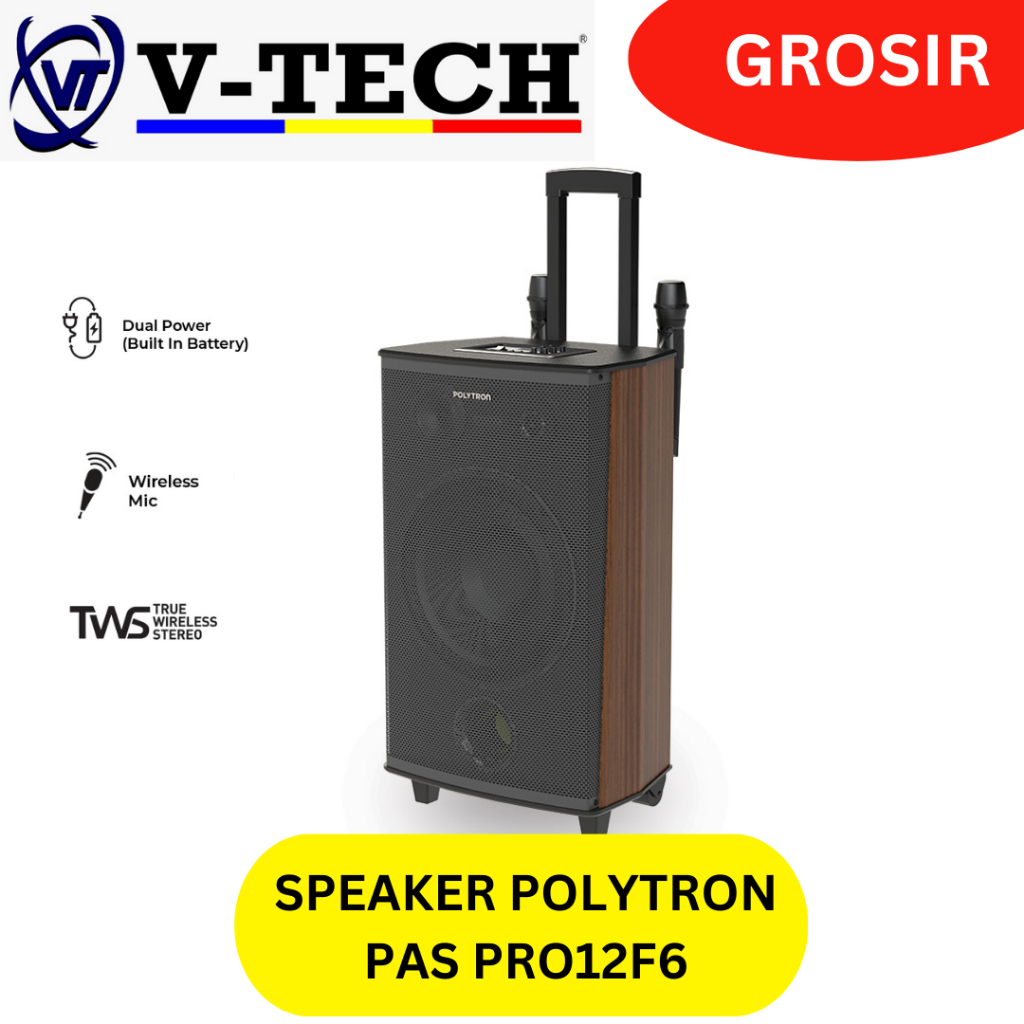 Jual SPEAKER POLYTRON PAS PRO12F6 | Shopee Indonesia