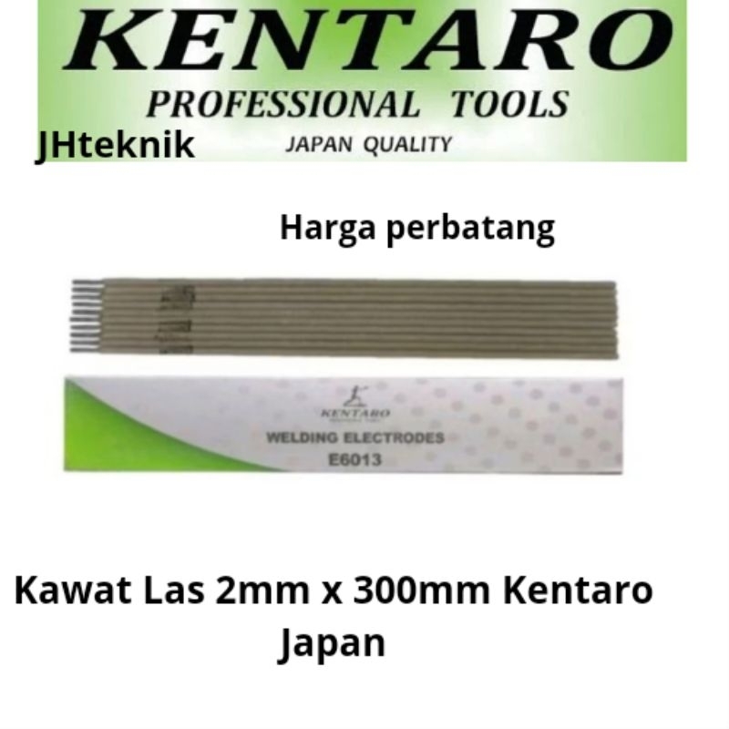 Jual JHTeknik Kawat Las 2mm x 300mm KENTARO JAPAN 100% ORIGINAL ...