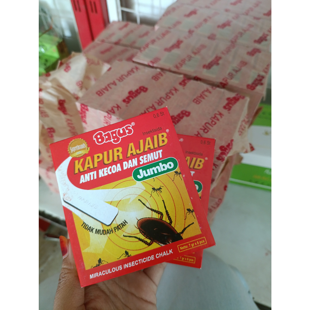 Jual Bagus Kapur Ajaib Anti Semut Dan Kecoa Jumbo 1 pack | Shopee Indonesia