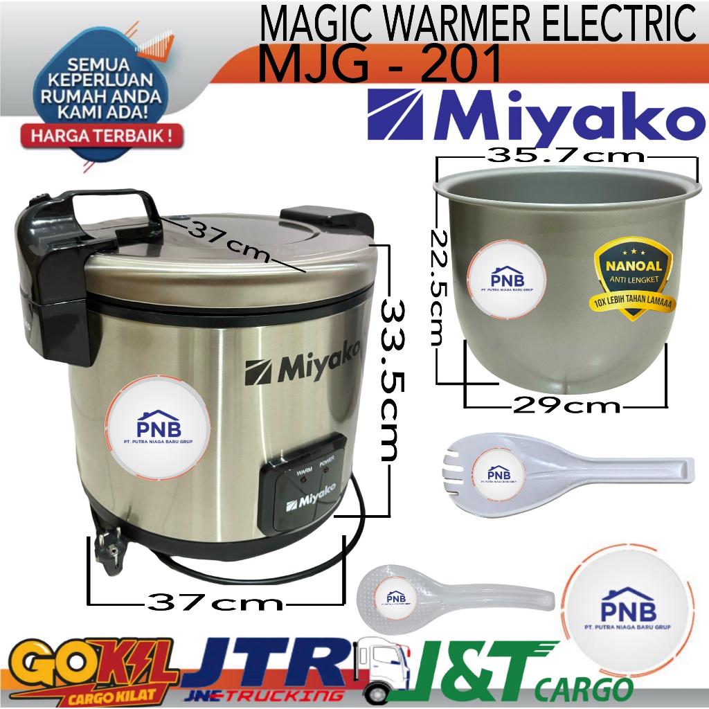 Jual Magic Warmer MIYAKO MJG-201 / MJG201 Magic Jar Penghangat Nasi 20 ...