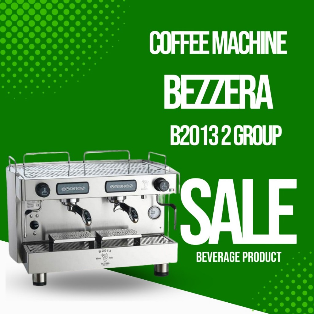 Jual Bezzera B2013 DE Coffee Machine 2 Group ex-display | Shopee Indonesia