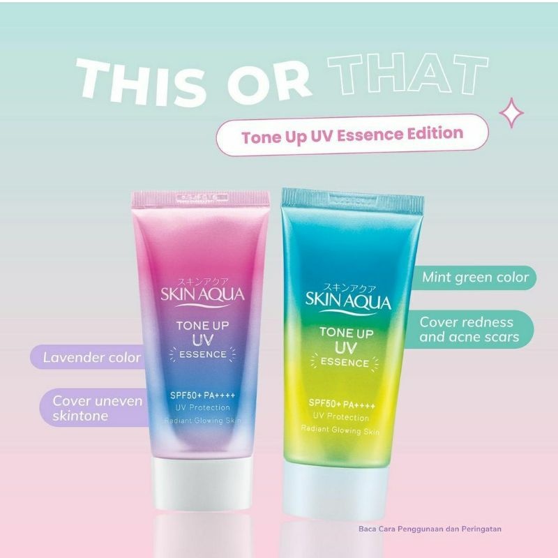 Jual FELIZ SKIN AQUA Tone Up UV Sunscreen Essence SPF 50+, PA++++ 40gr ...