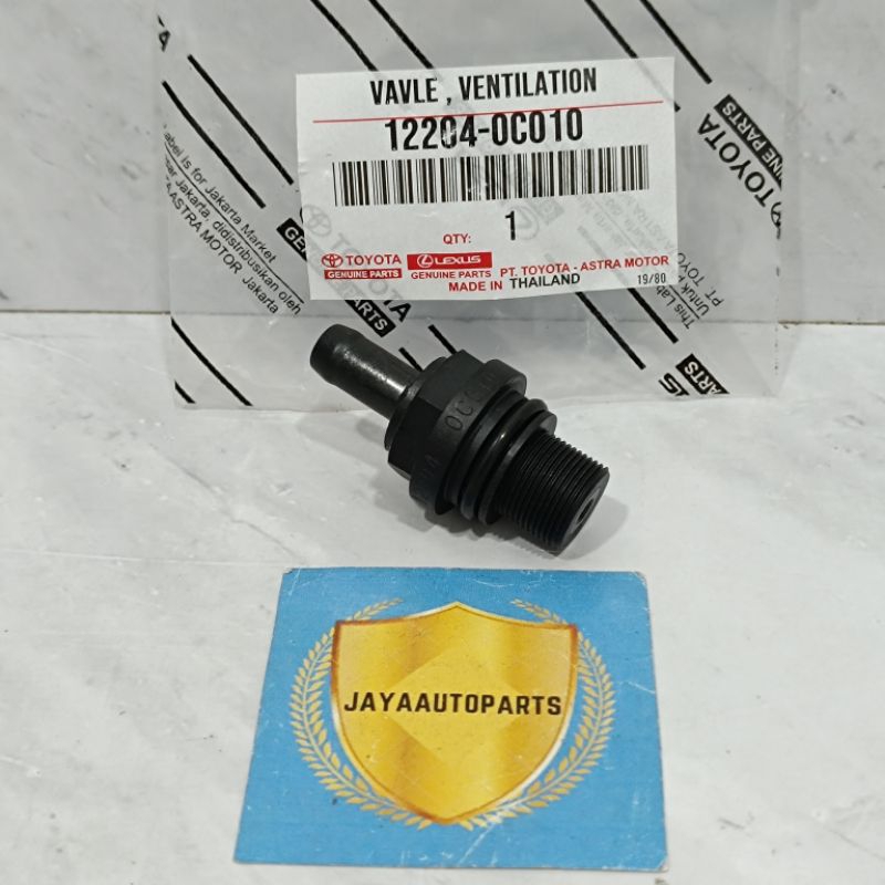 Jual Vavle PVC Ventilation Fortuner / Innova / Hilux 12204-0C010 ...