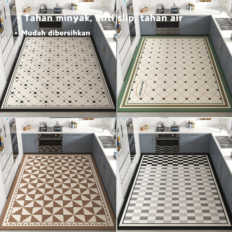 Jual Keset Lantai Dapur Kelas Atas Modern/Keset Lantai Ruang Tamu Tanpa ...
