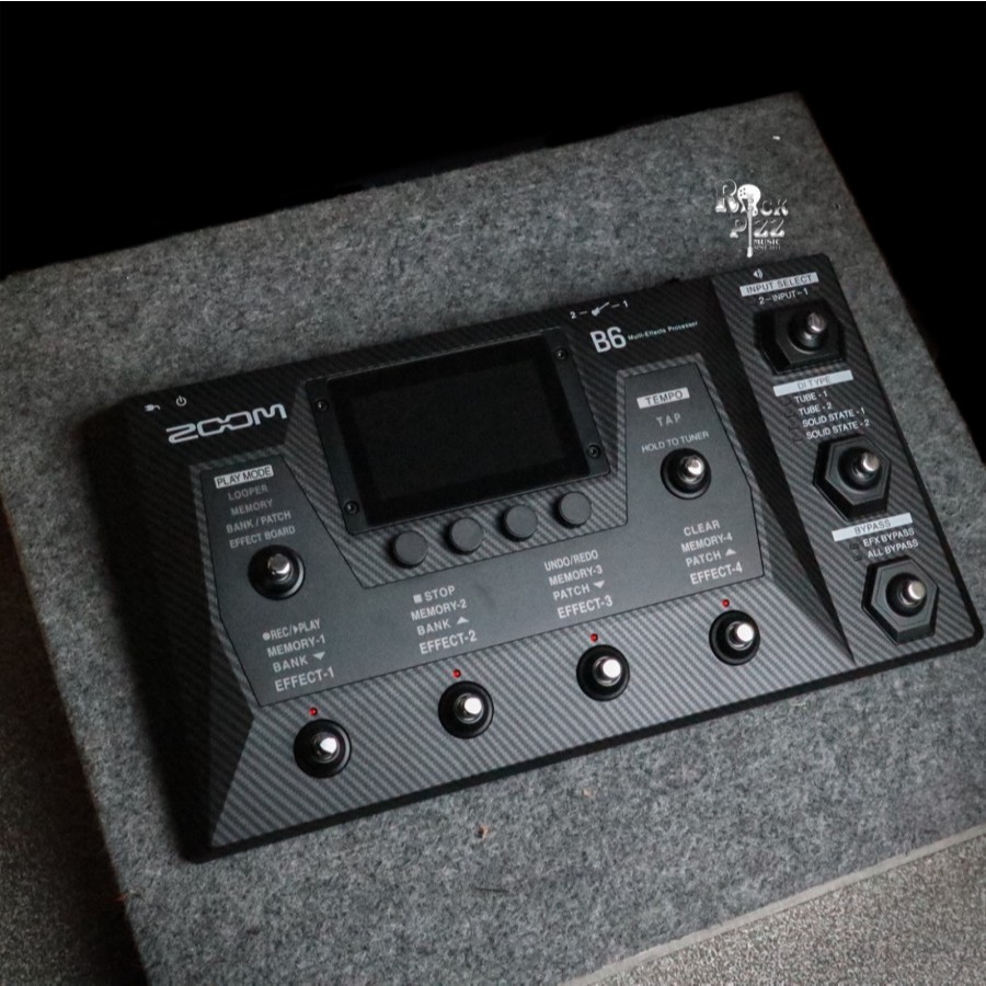 Jual ZOOM B6 B-6 B 6 BASS MULTI EFFECTS PROCESSOR WITH 4 DI BOXES EFEK ...