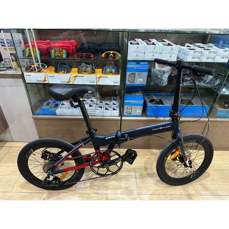 Jual Sepeda Lipat Dahon ION Denver 10 Speed Sensah ION | Shopee Indonesia